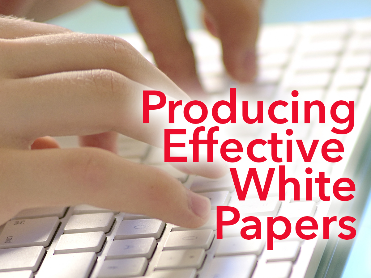 Industrial Marketing White Papers Conach Marketing Group